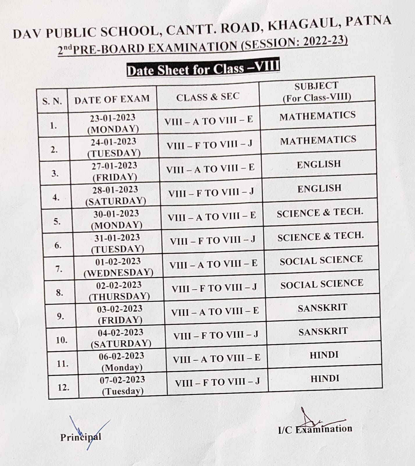 Welcome To DAV Public School, Cantt. Road, Khagaul, Patna - 801105